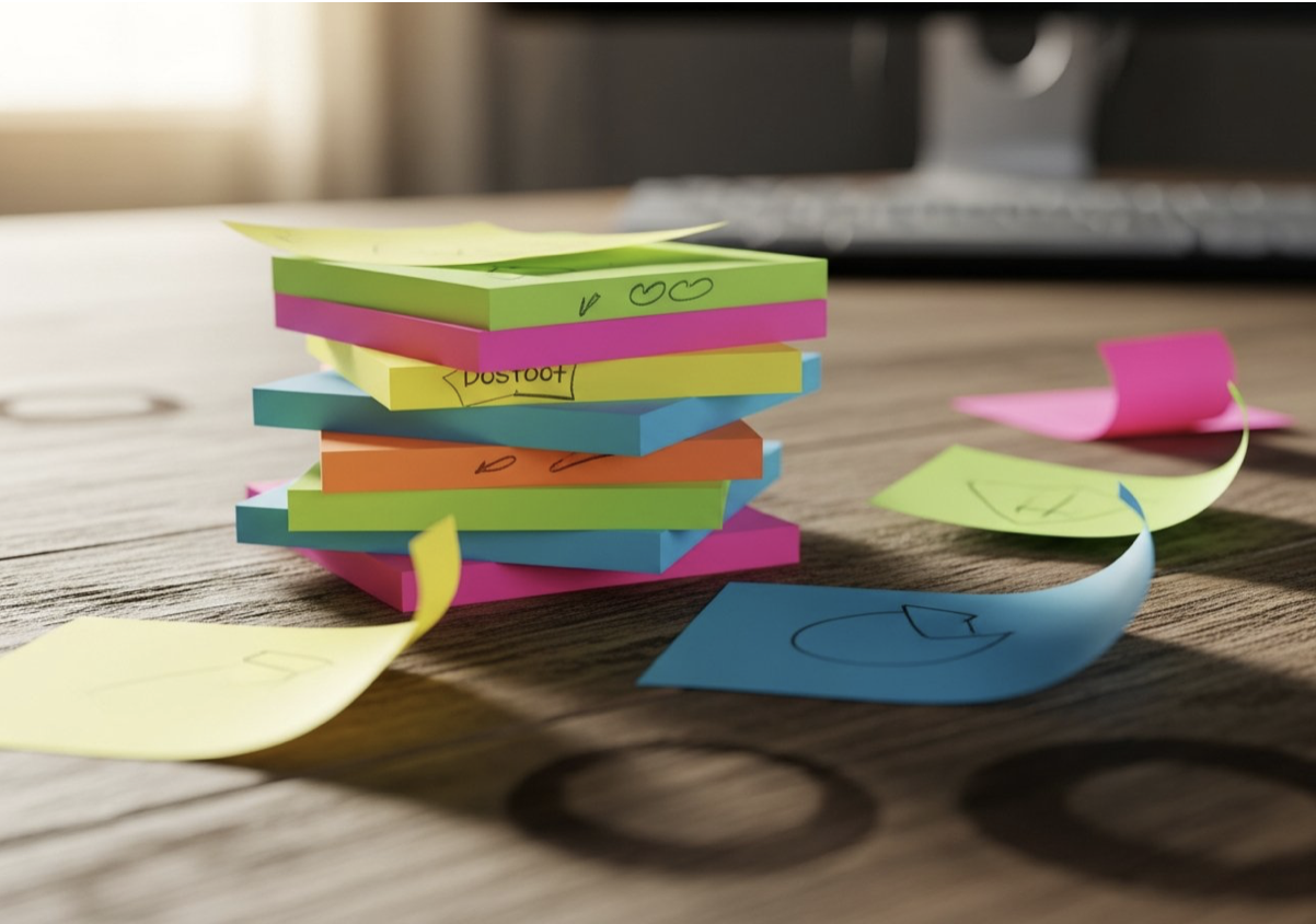 Ukuran Post-it 654, 655, 656, 657 Lengkap, Jangan Salah! - Deretan
